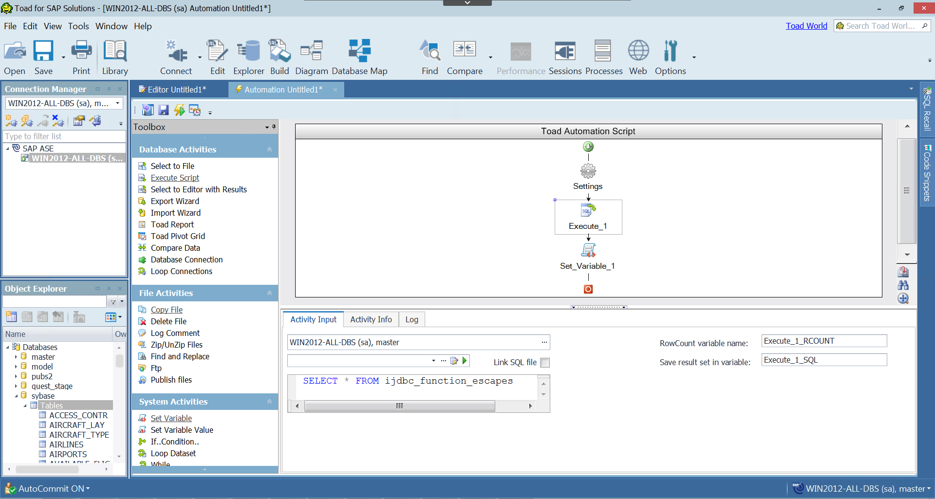 Toad® For Sap Solutions Sap Database Management And Developer Software Tools